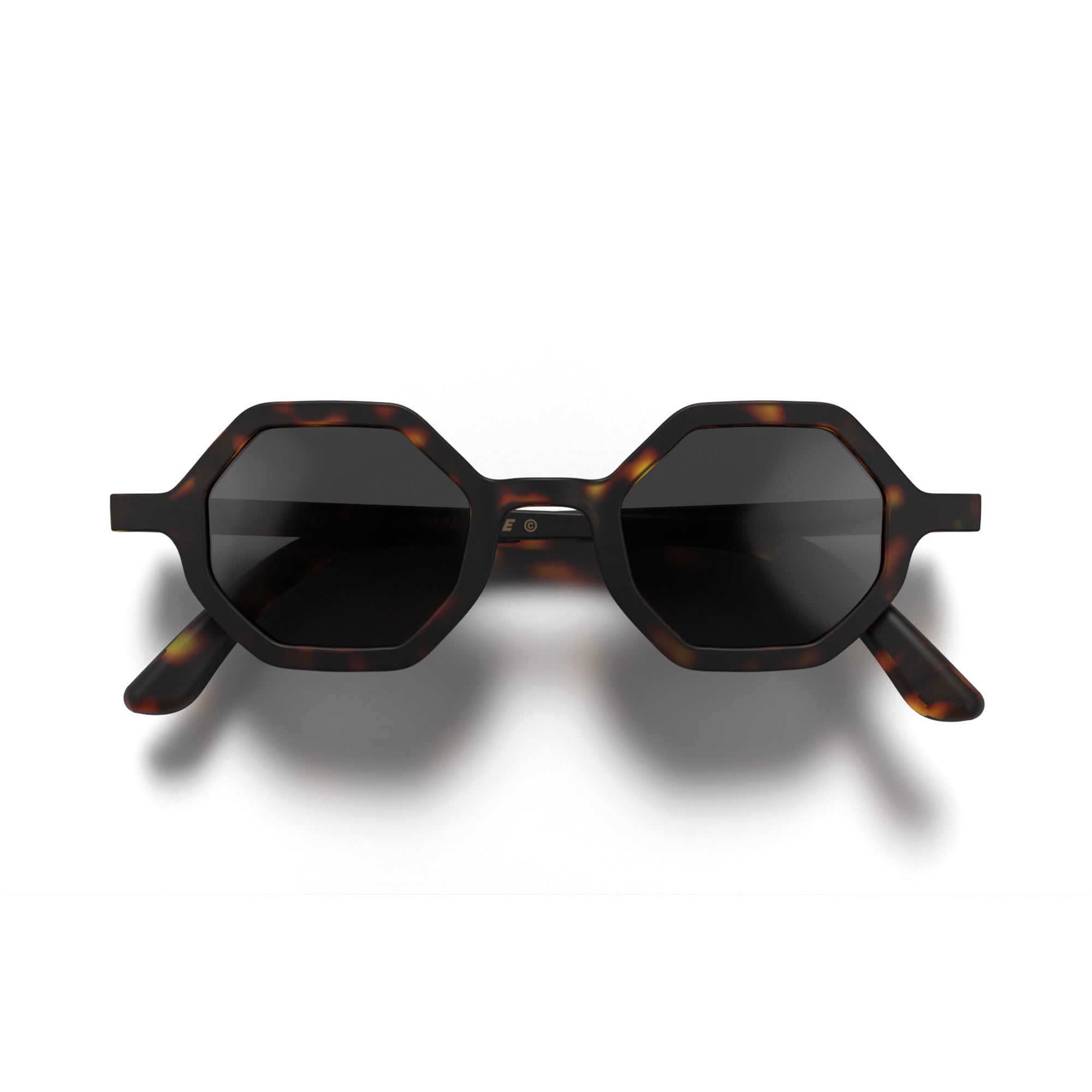 Malibu sunglasses in rubberised tortoiseshell – London Mole