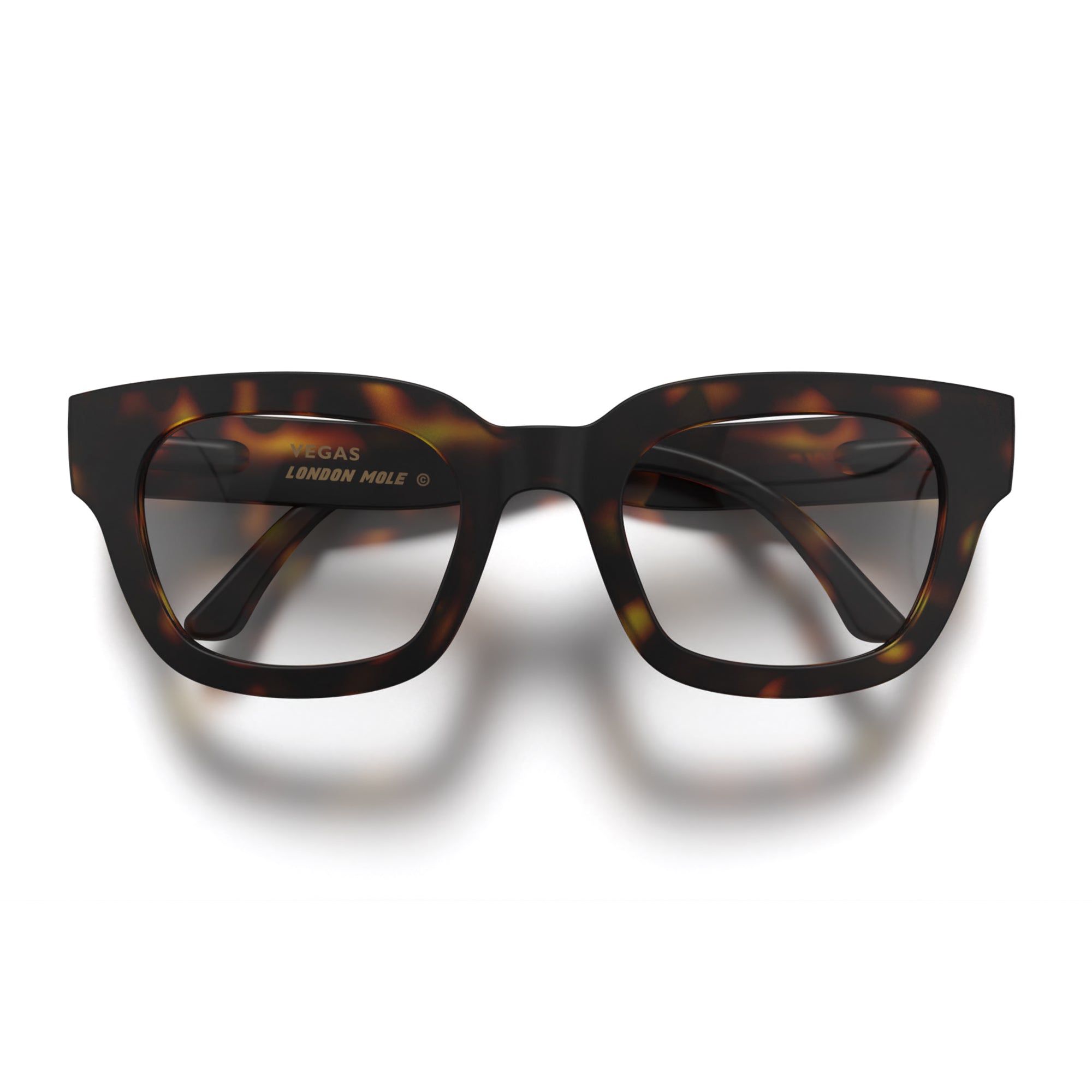 Vegas zero's in rubberised tortoiseshell – London Mole
